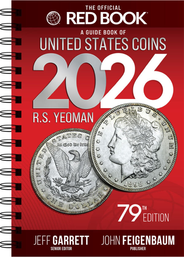 A Guide Book of United States Coins "Red Book" 2026 (Spiral) - Mid ...